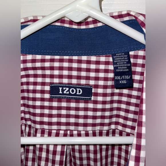 Izod | Shirts | Burgundy Izod Xxl Dress Shirt | Poshmark
